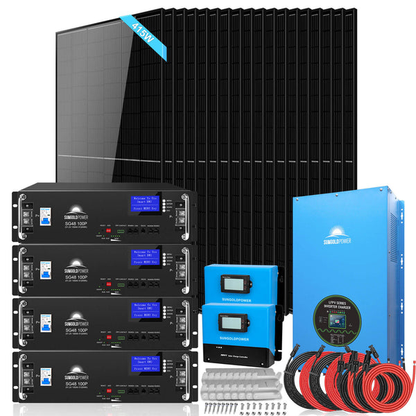 Server Rack Solar Kits - SunGoldPower