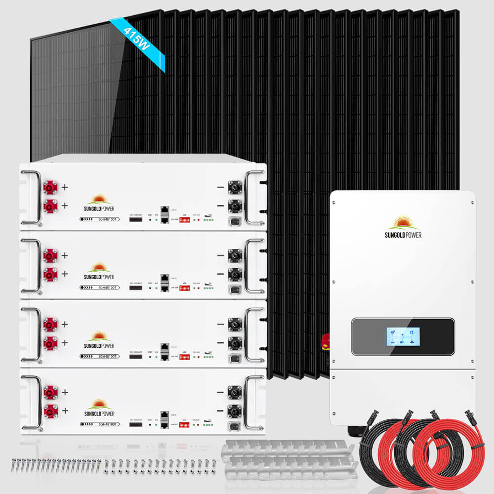 Complete Hybrid Solar Kits - SunGoldPower