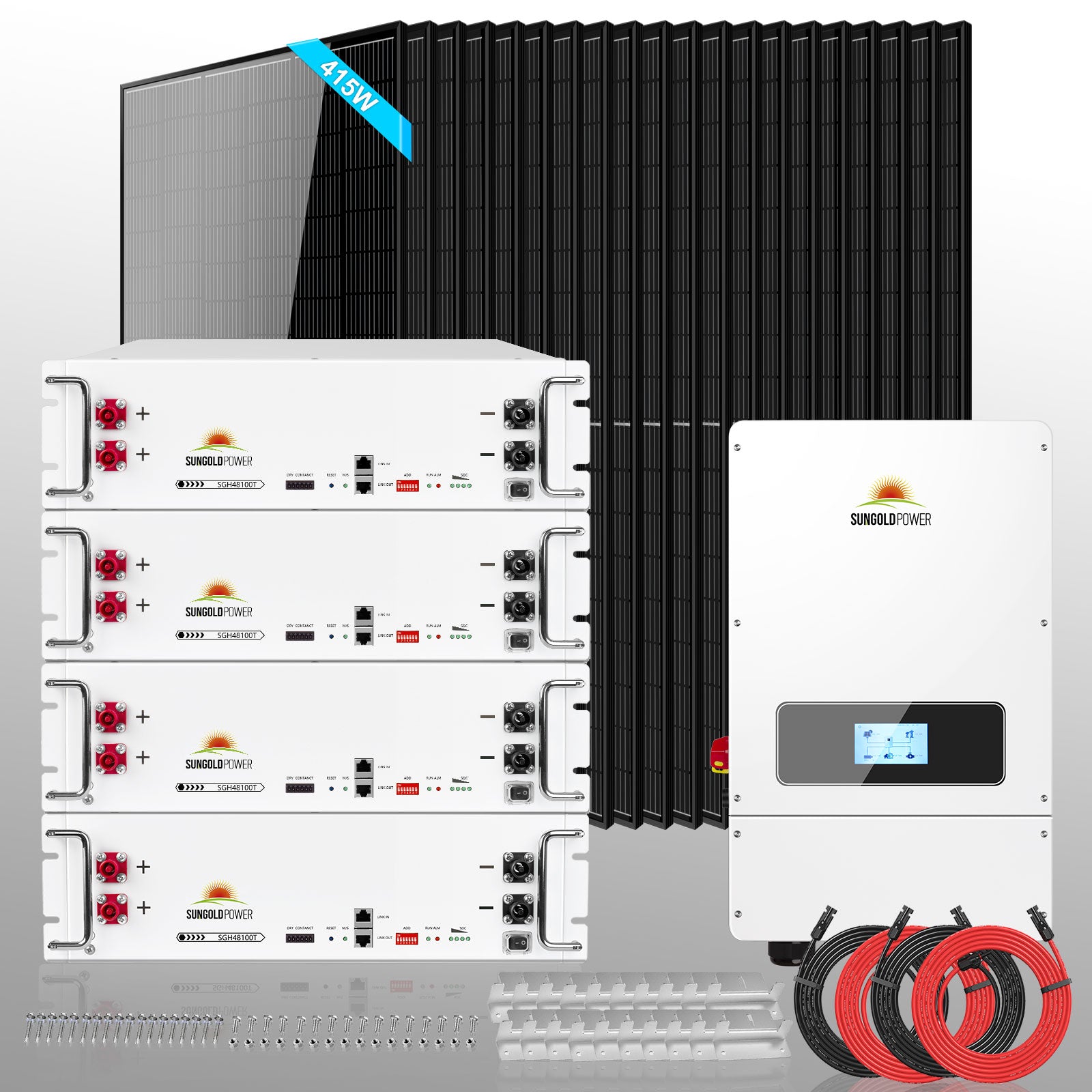 Complete Hybrid Solar Kits - SunGoldPower