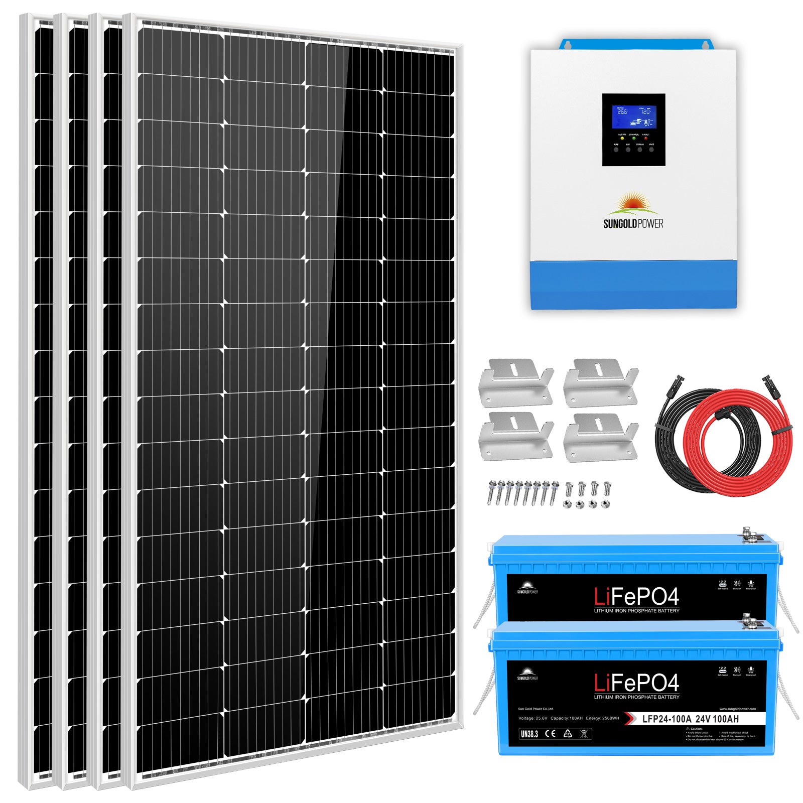 Complete Solar Kits - SunGoldPower